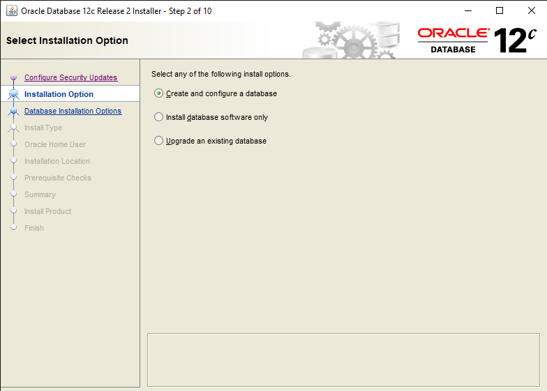 Easy steps to Install Oracle Database 12c in Windows 10 | CyberITHub Easy steps to Install Oracle Database 12c in Windows 10 | CyberITHub