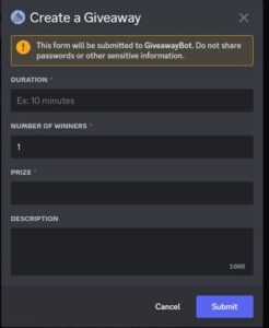 How to Use GiveawayBot [GiveawayBot Commands with Examples] | CyberITHub
