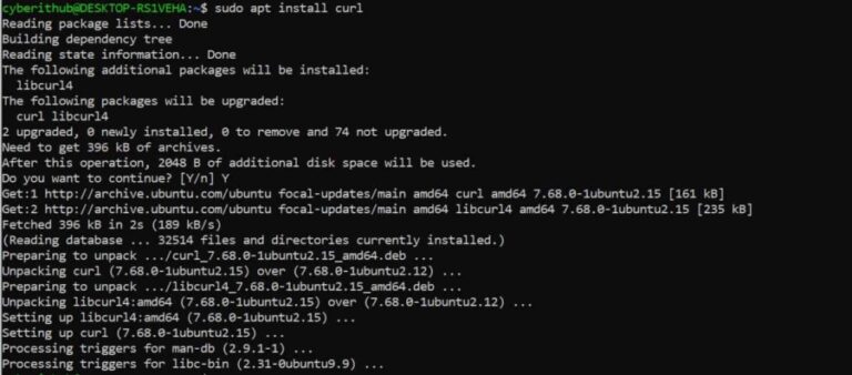 How to Install Ubuntu 20.04 LTS on Windows 10 WSL | CyberITHub