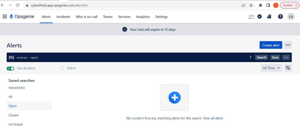 How To Create An Alert In Opsgenie Using 5 Easy Steps Cyberithub 