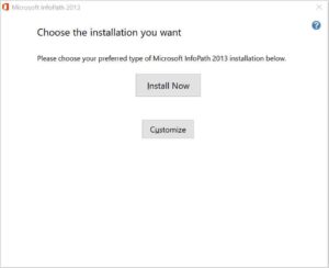 How to Install Microsoft InfoPath 2013 on Windows 10 | CyberITHub