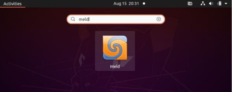 How To Install Meld On Ubuntu 20 04 Lts Focal Fossa Cyberithub