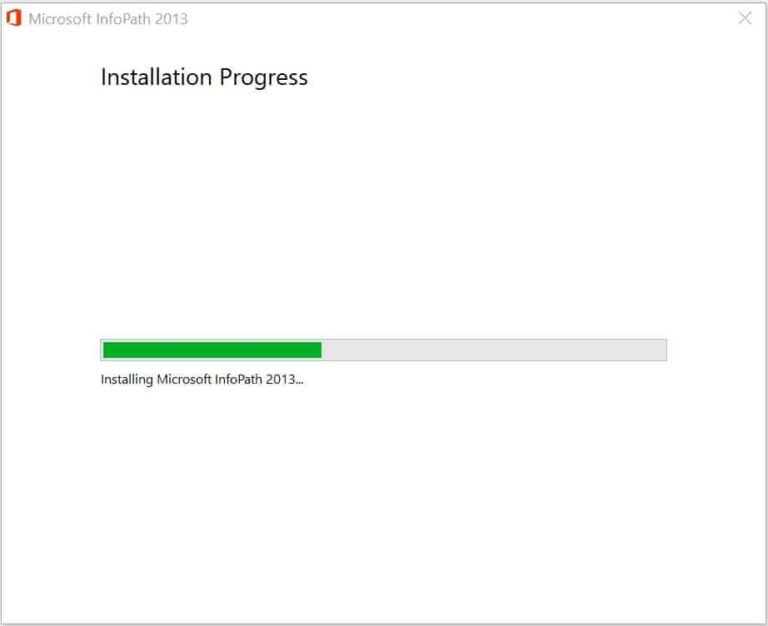 How to Install Microsoft InfoPath 2013 on Windows 10 | CyberITHub