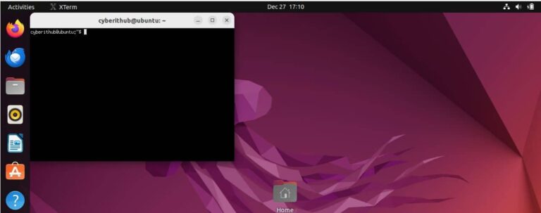 How to Install xterm on Ubuntu 22.04 LTS (Jammy Jellyfish) | CyberITHub