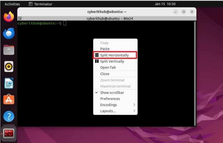How to Install Terminator on Ubuntu 22.04 | CyberITHub
