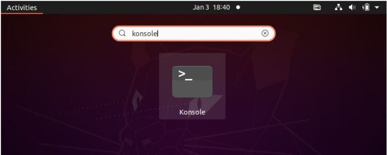 How to Install Konsole terminal emulator on Ubuntu 20.04 | CyberITHub