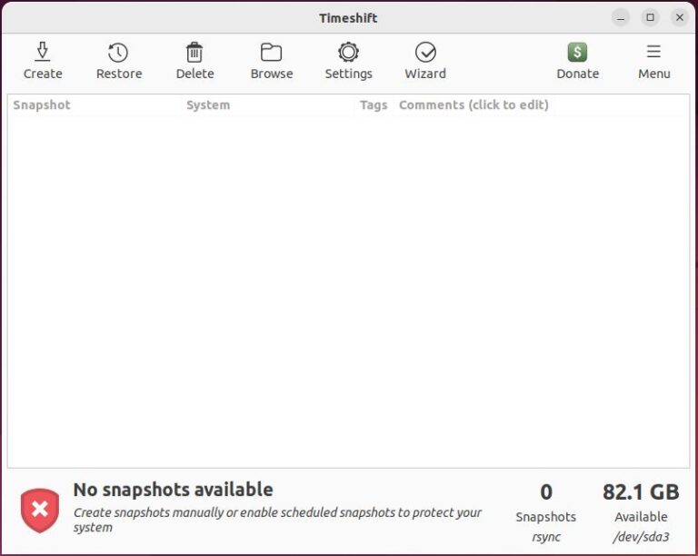 How to Install and Use TimeShift on Ubuntu | CyberITHub