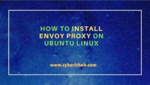 How to Install Envoy proxy on Ubuntu Linux | CyberITHub