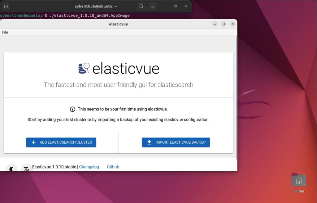 How to Install Elasticvue desktop on Ubuntu Linux | CyberITHub